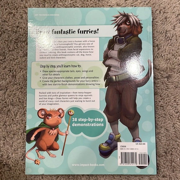 Art | Draw Furries Book Brand New | Poshmark